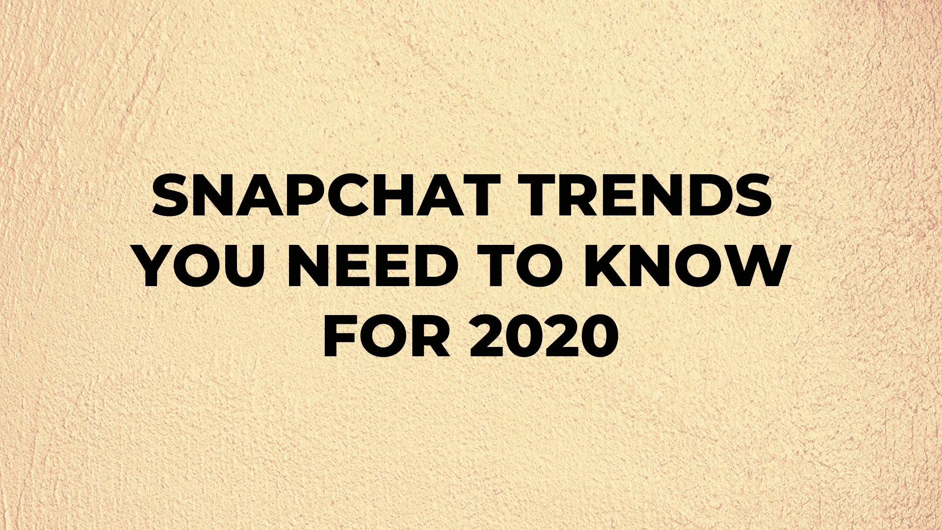 Snapchat Trends You Need to Know for 2026 | $99 Social
